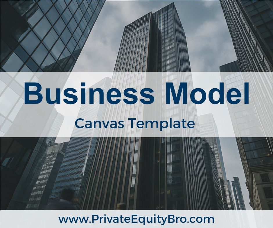 Landing Page - Business Model Canvas - Private Equity Bro