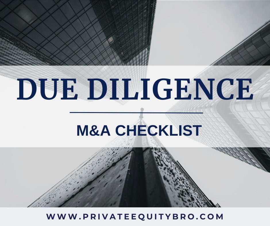 Landing Page - M&A Checklist | Private Equity Bro